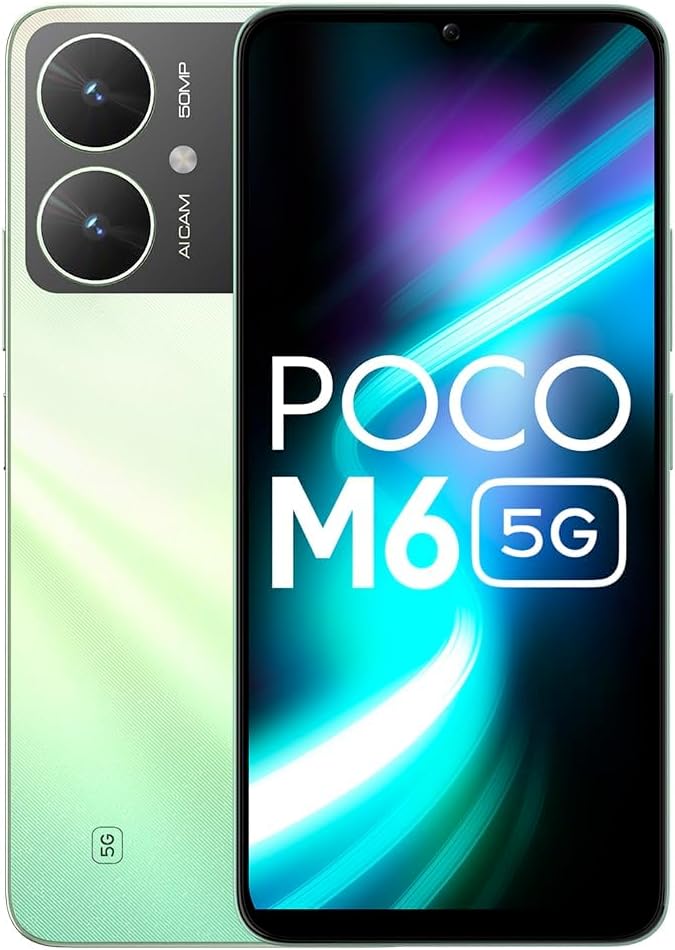 POCO M6 Pro 5G (Power Black, 6GB RAM, 128GB Storage) | Snapdragon 4 Gen ...