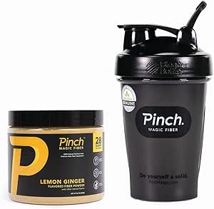 Amazon.com: Pinch Magic Fiber & Shaker Combo | Prebiotic Psyllium Husk ...