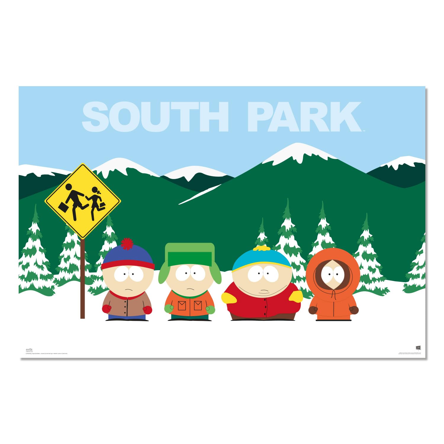 Grupo Erik South Park Poster - 36 x 24 inches / 91.5 x 61 cm - Shipped ...