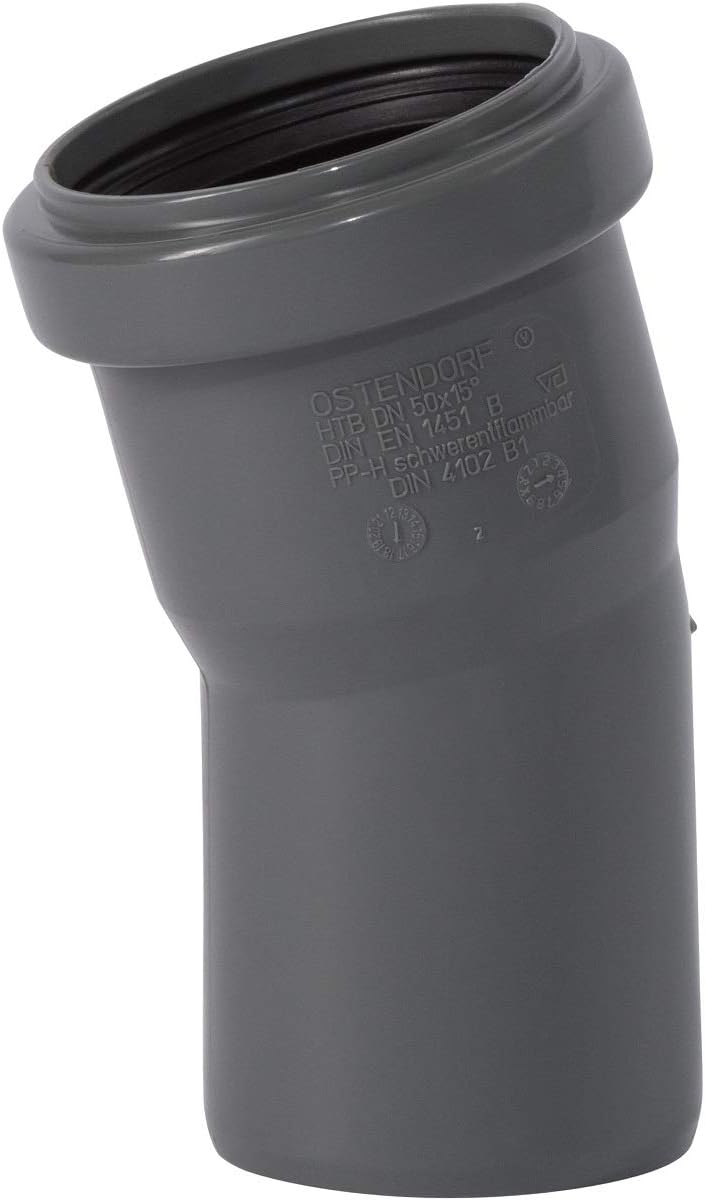 Ostendorf 174140 HTsafe Bogen 87 Grad DN 90 mm HT-Rohr : Amazon.de