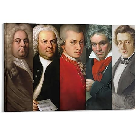 Amazon.com: Classical Composers Poster Print, 24x36 Poster Print, 24x36 ...