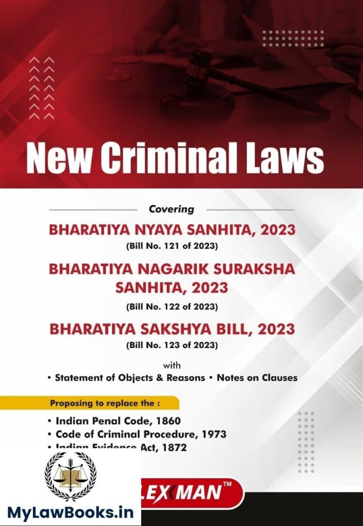 Lexmans New Criminal Laws Incorporating The Bharatiya Nyaya Sanhita ...