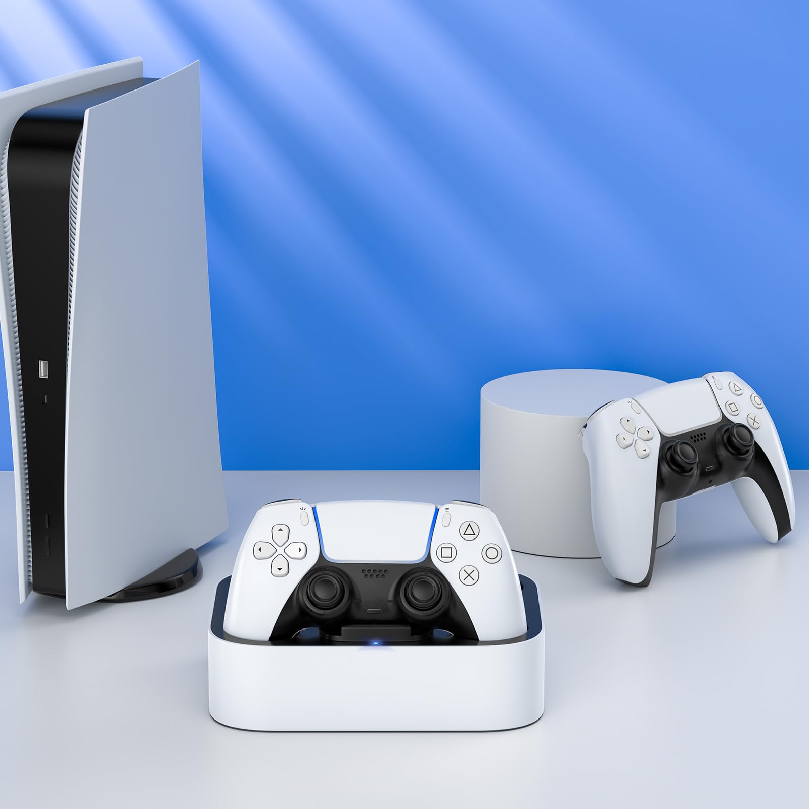 LVFAN PS5 Controller Charging Station, PS5 Controller Fast Charging ...