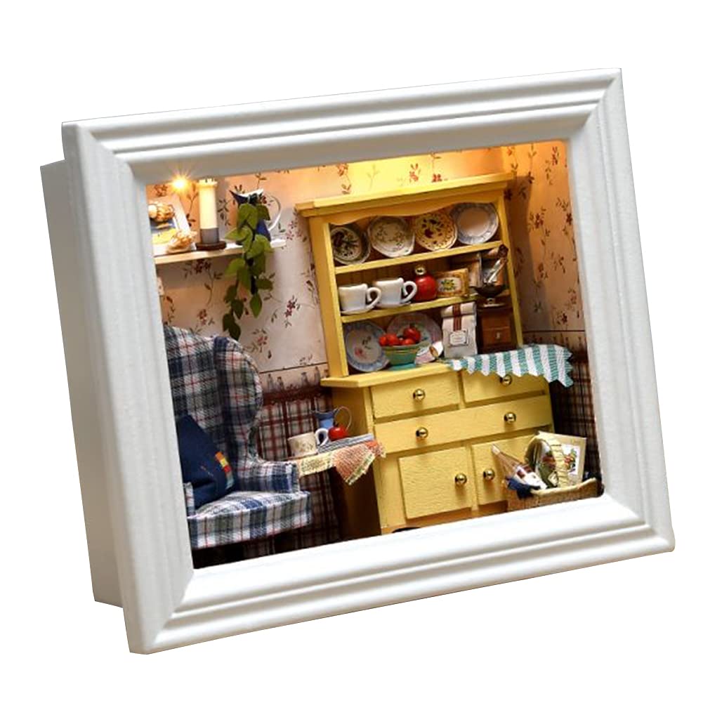 Frames For Mini Dollhouses ROBOTIME Rolife No. 17 Flavory/Slow Life
