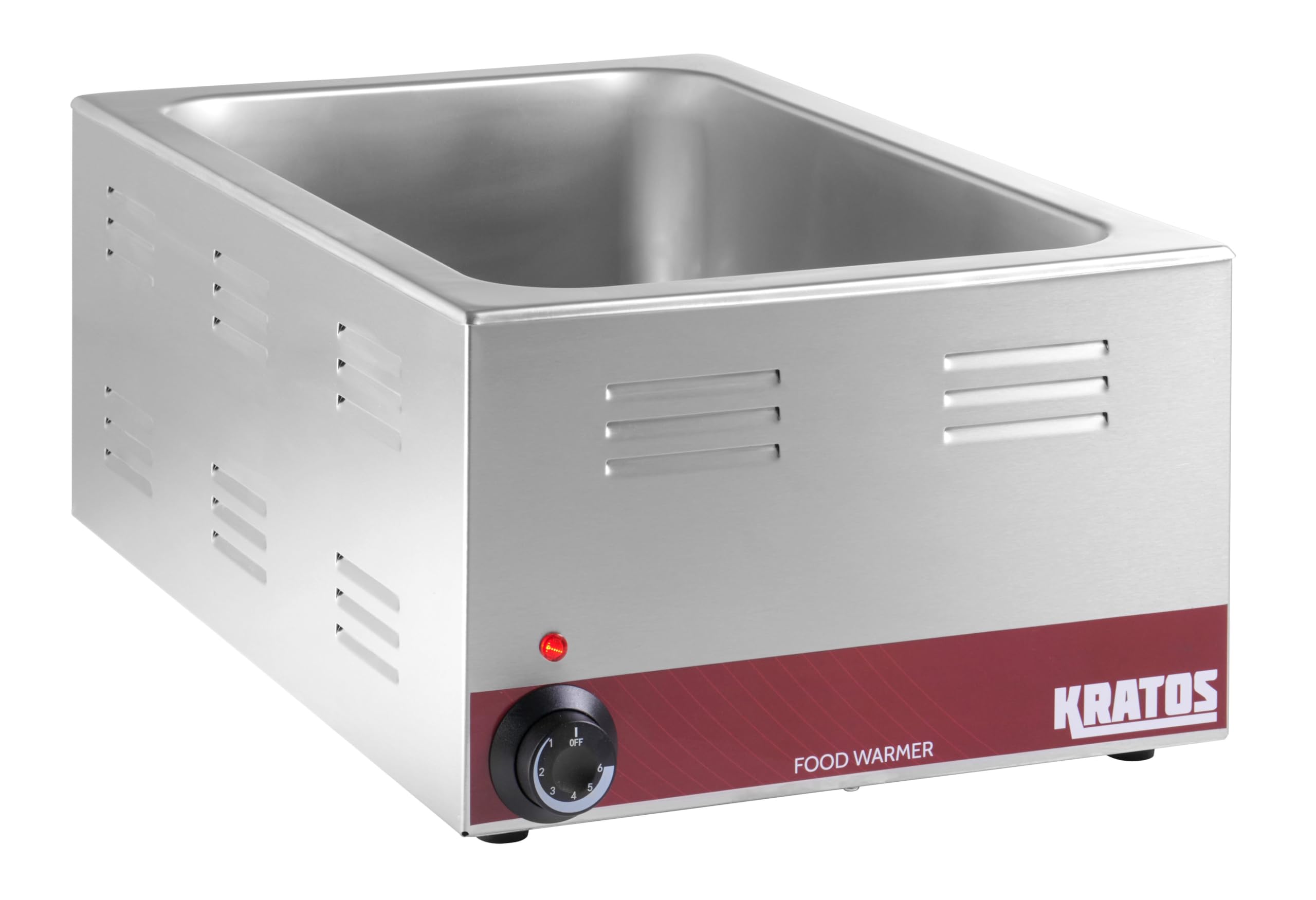 Amazon.com: Kratos Commercial Electric Countertop Food Warmer, 4/3-Size ...