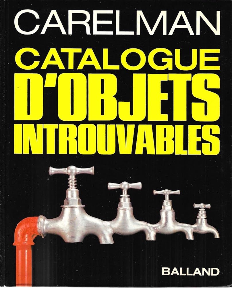 Amazon.com: Catalogue D'objets Introuvables: 9782715804944: Jacques ...