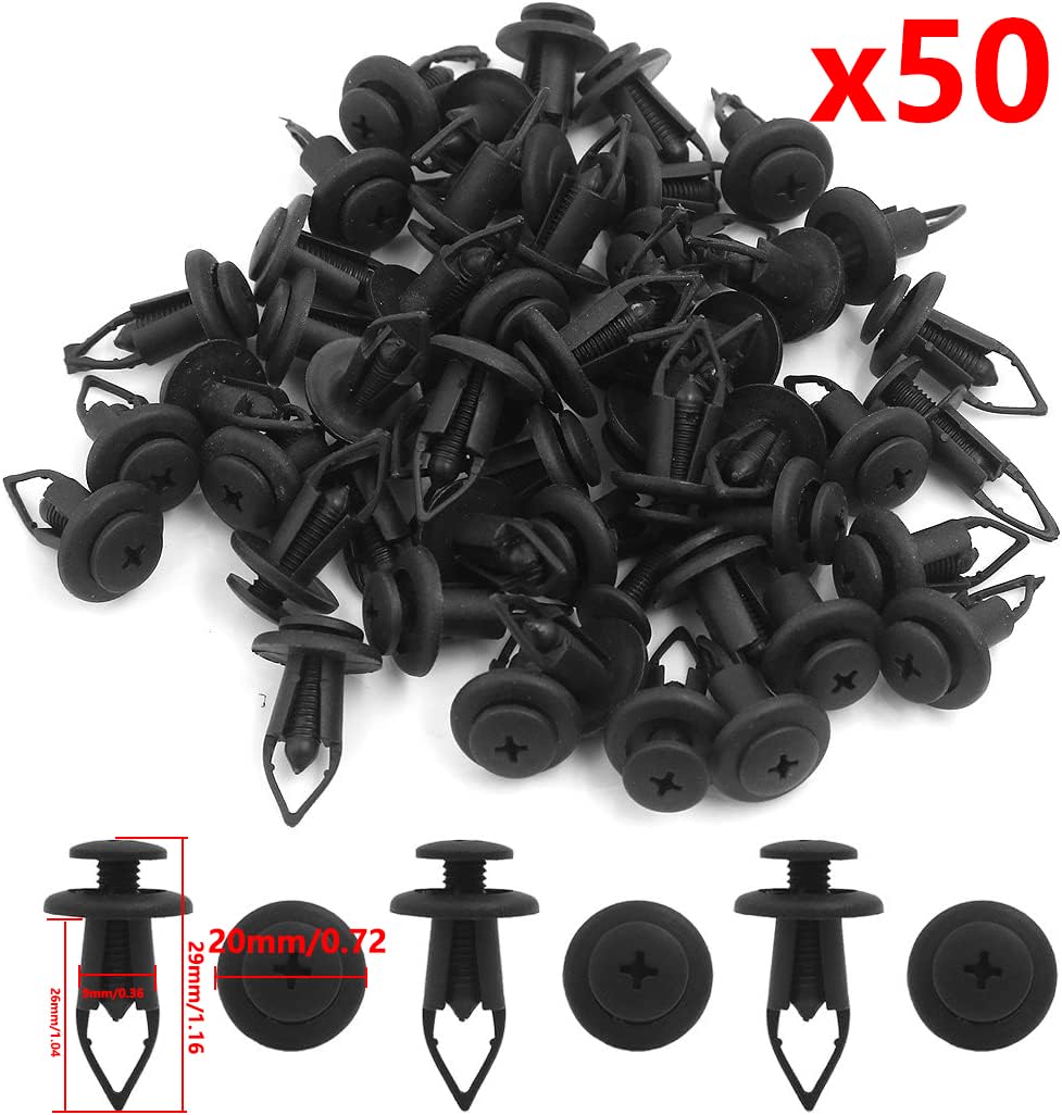Car & Truck Body Moldings & Trims 500-Piece Car Body Push Pin Rivet ...