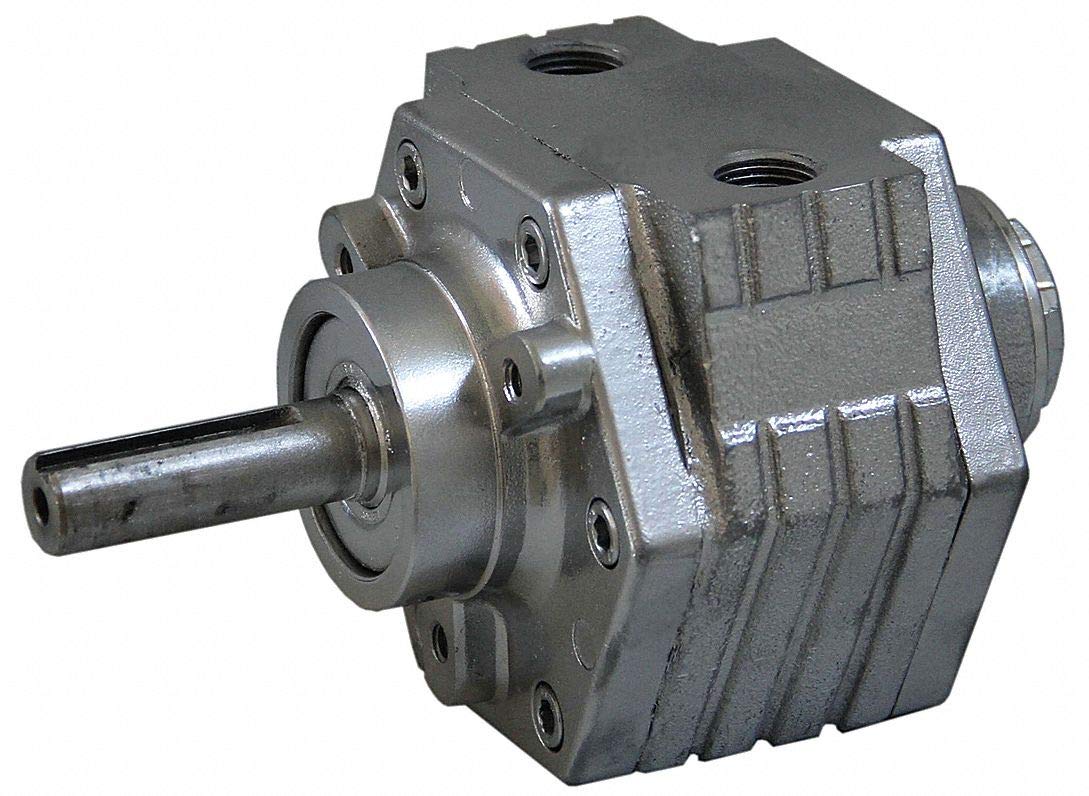 Speedaire 1.7 Face Mounted Air Motor with 5/8" Shaft Dia. and 3/8" NPT ...
