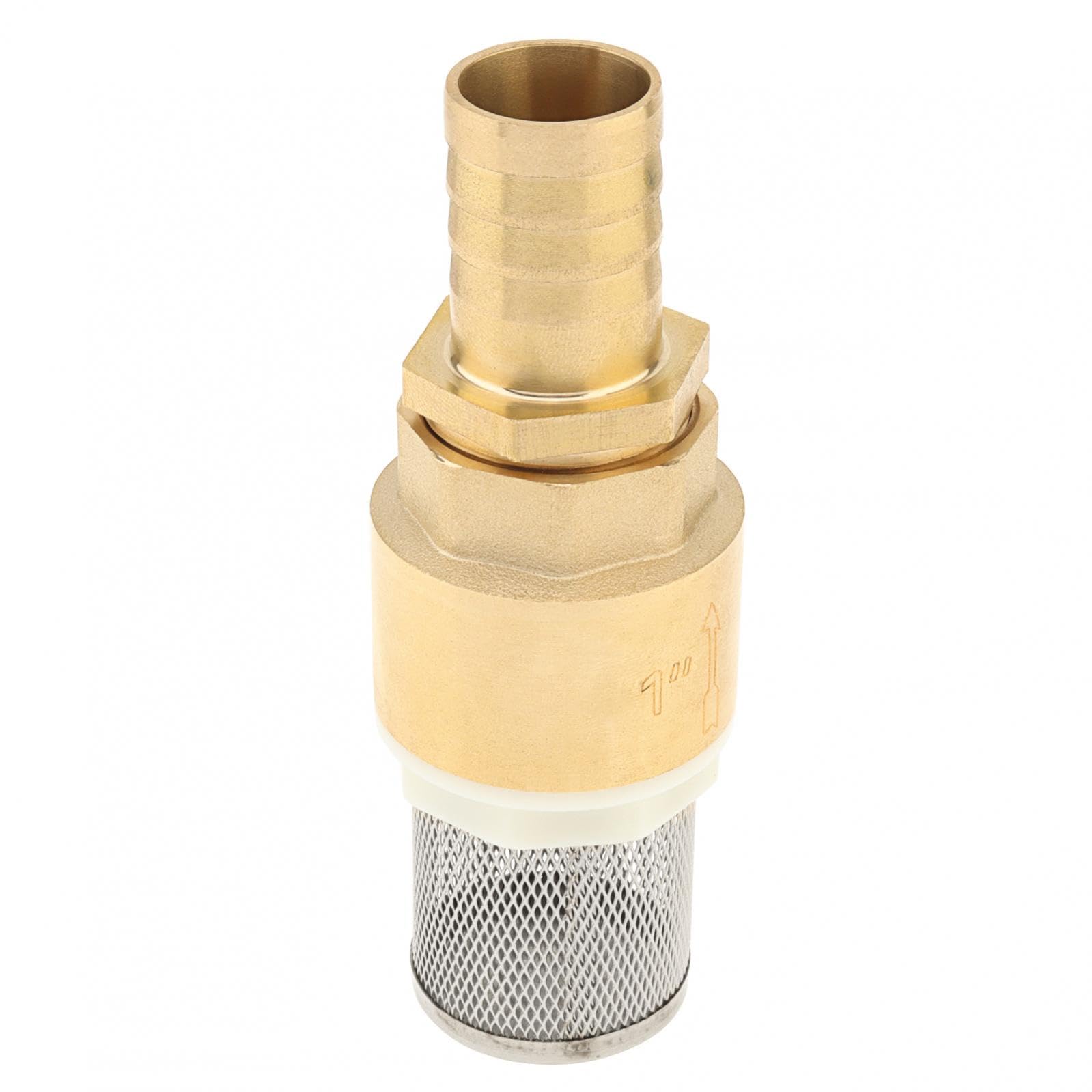 Buy 1" Brass Foot Valve, PNXKTXO DN25 Check Valve Non Return Water Pump ...