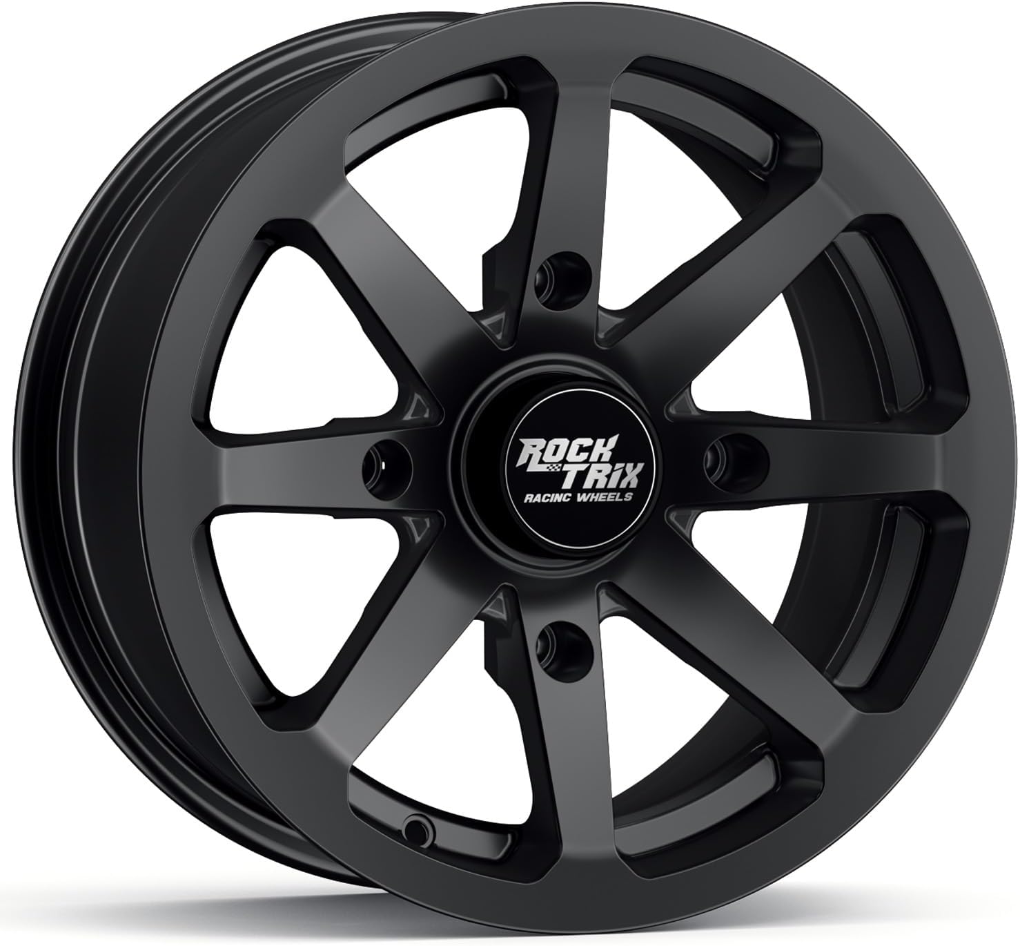 Amazon.com: RockTrix RT102 15in Wheel 15x7 4x137, 4+3 Offset, ATV UTV ...