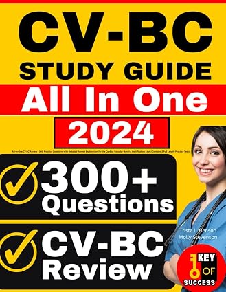 CV-BC Study Guide: All-in-One CV BC Review + 300 Practice Questions ...