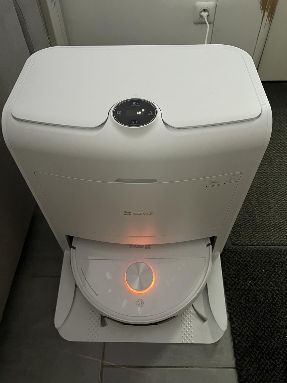 EZVIZ RS2 Robot Aspirateur Laveur avec Station, Automatiques Vidage ...