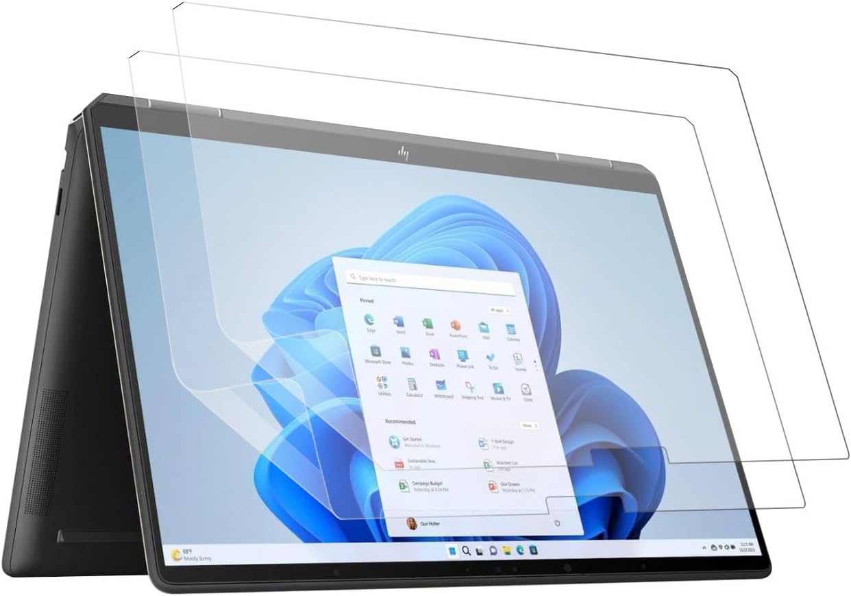 Amazon.com: i-Tensodo 2 Pack 16" Matte Screen Protector for HP Spectre ...
