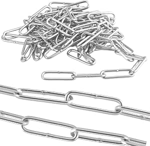 25 Meter Kette Langgliedrig 5mm Edelstahl A4 Rundstahlkette DIN 763 WIBTEC® : Amazon.de: Baumarkt