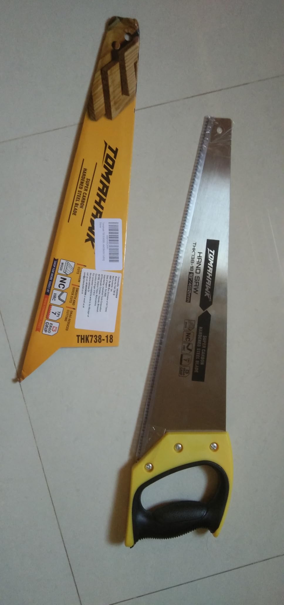 TOMAHAWK® Heavy-Duty Handsaw | 18-inch Sharp Blade for Precision ...