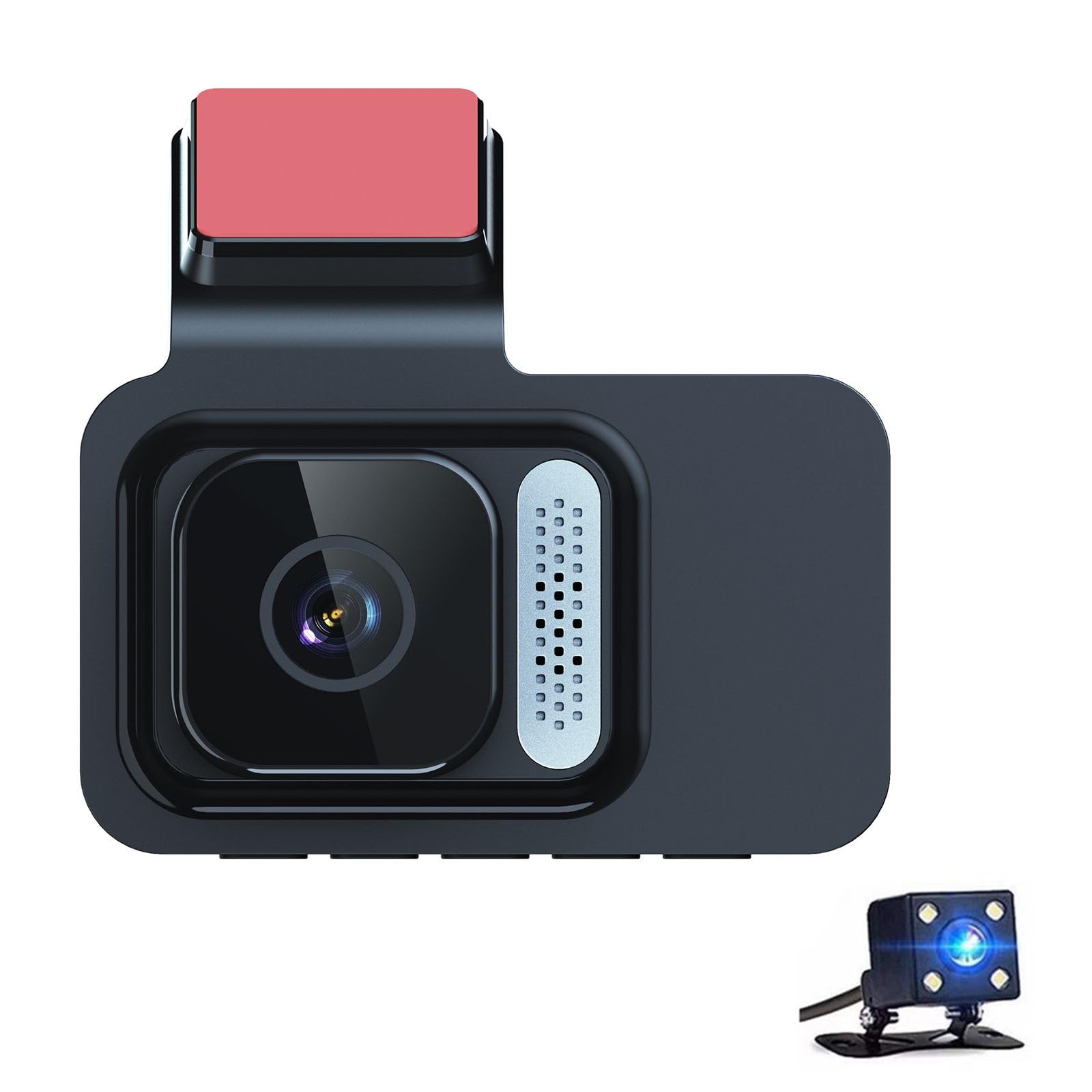 Amazon | WiFi ダッシュカメラフロントとリア車ドライブレコーダー 1080P ダッシュボードカメラバックアップカメラ駐車監視車 ...