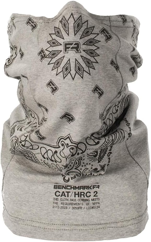 BENCHMARK FR Flame Resistant Face Mask Neck Gaiter - CAT2 (Bandito ...