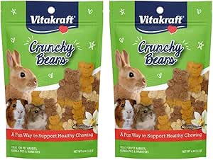 Amazon.com : Vitakraft Crunchy Bears Small Animal Treat - Made with ...