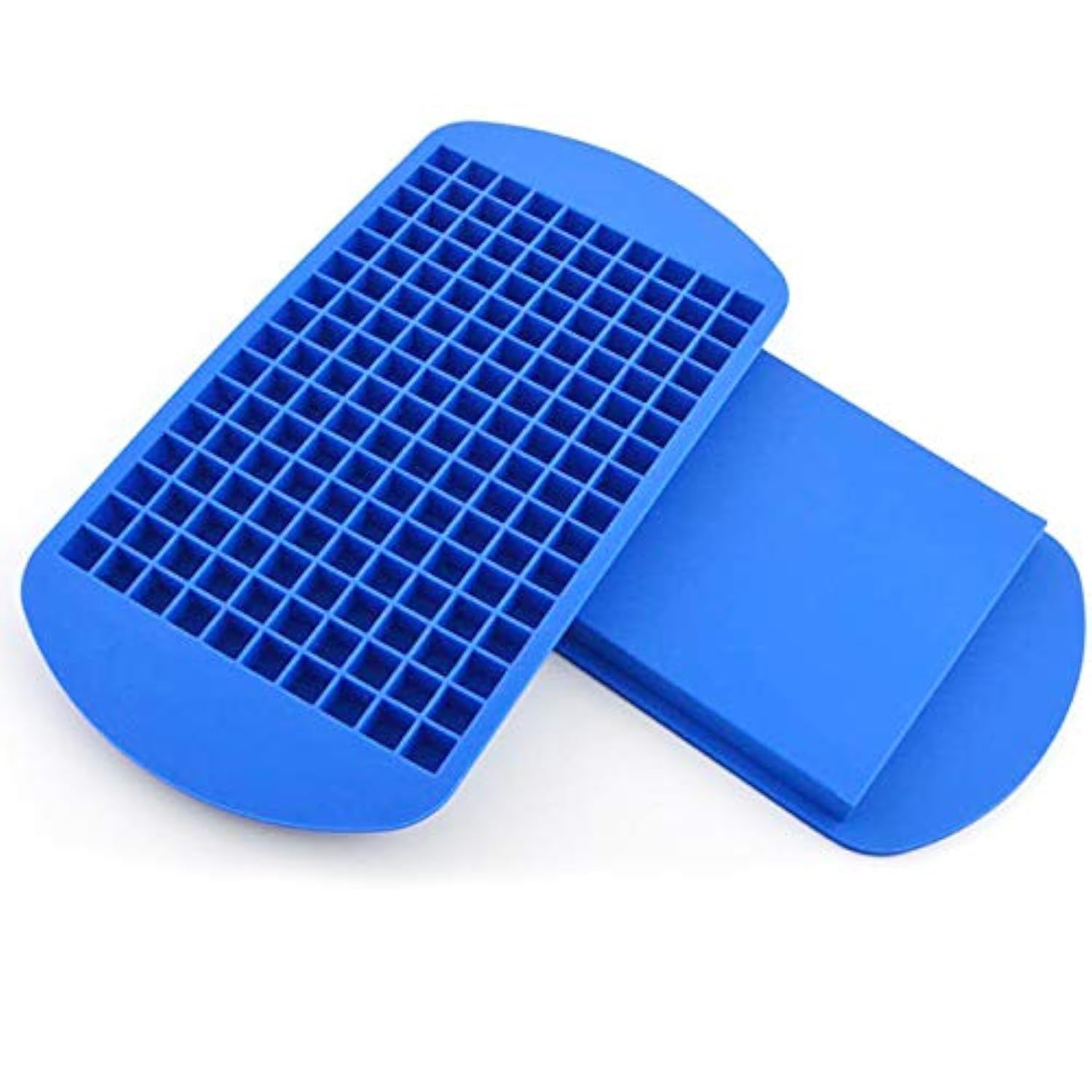 Amazon.com: Mini Ice Cube Trays - 2 Tray Set - 160 Small Cube Silicone ...