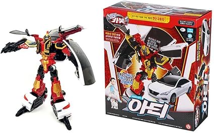 Amazon.com: Hello Carbot Sonata Arty Admiral Transforming Robot Figure ...