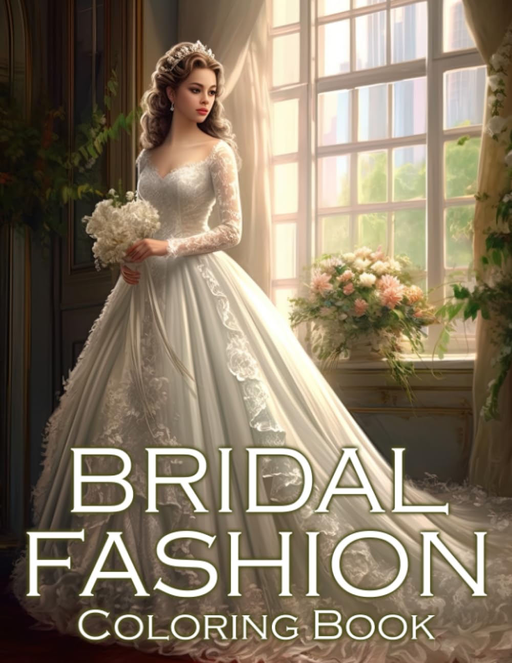 Amazon.com: Bridal Fashion Coloring Book: Elegant Wedding Dresses ...
