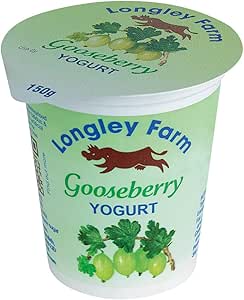 Longley Farm Yogurt, Gooseberry, 150g : Amazon.co.uk: Grocery