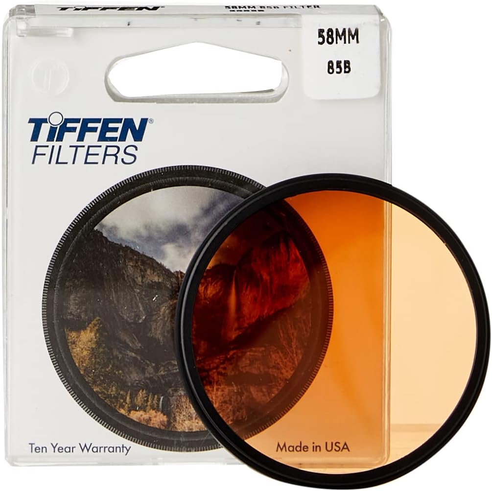 Amazon.com : Tiffen 5285B 52mm 85B Filter : Camera Lens Color ...