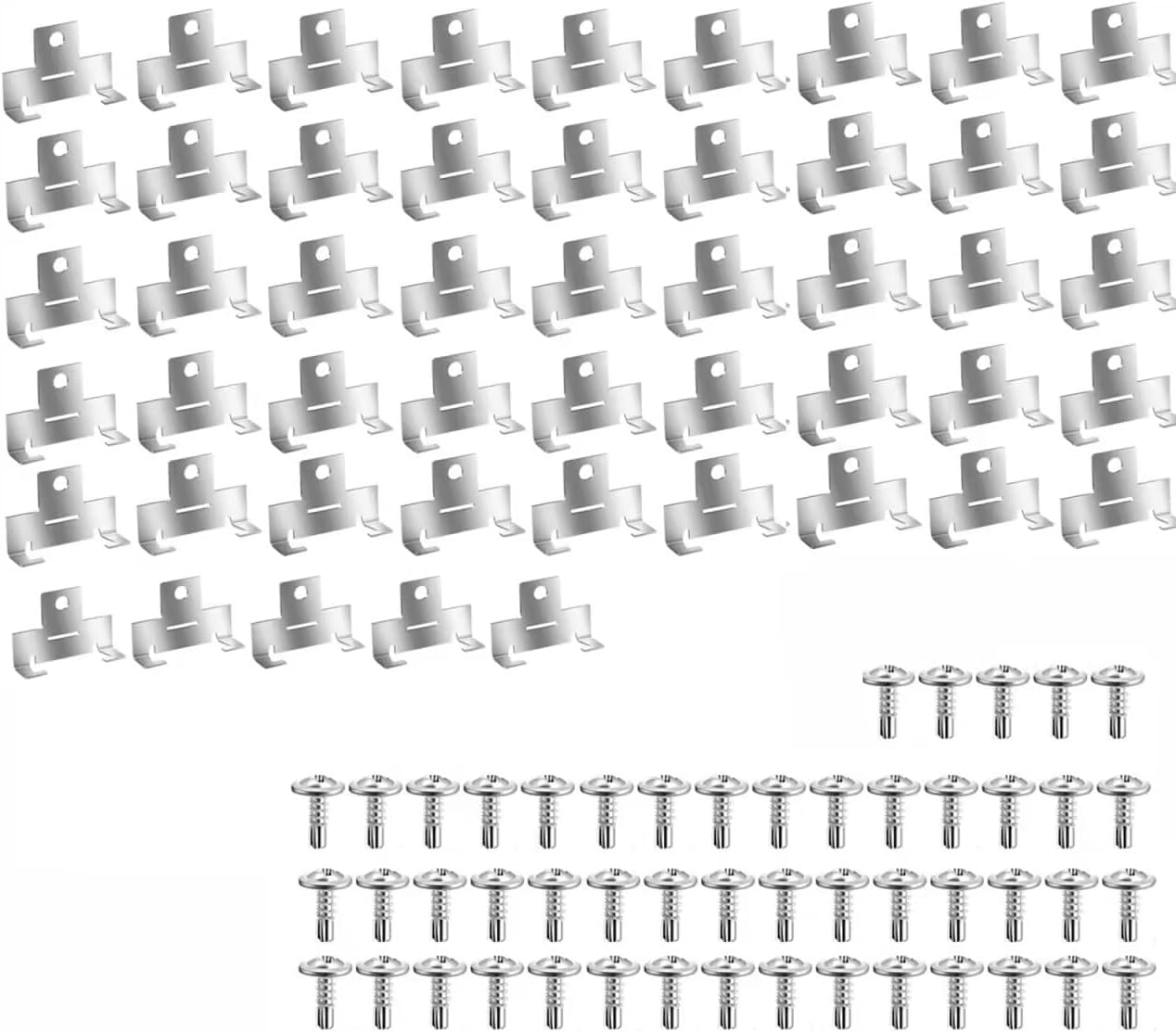 HDYEGY 50Pcs Recessed Light Clips,304 Stainless Steel Retrofit Recessed ...