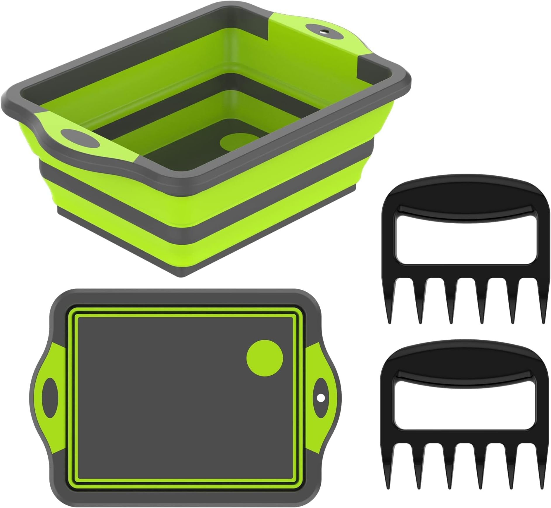 Amazon.com: Large 4.22 Gal / 16L Collapsible Cutting Board with ...