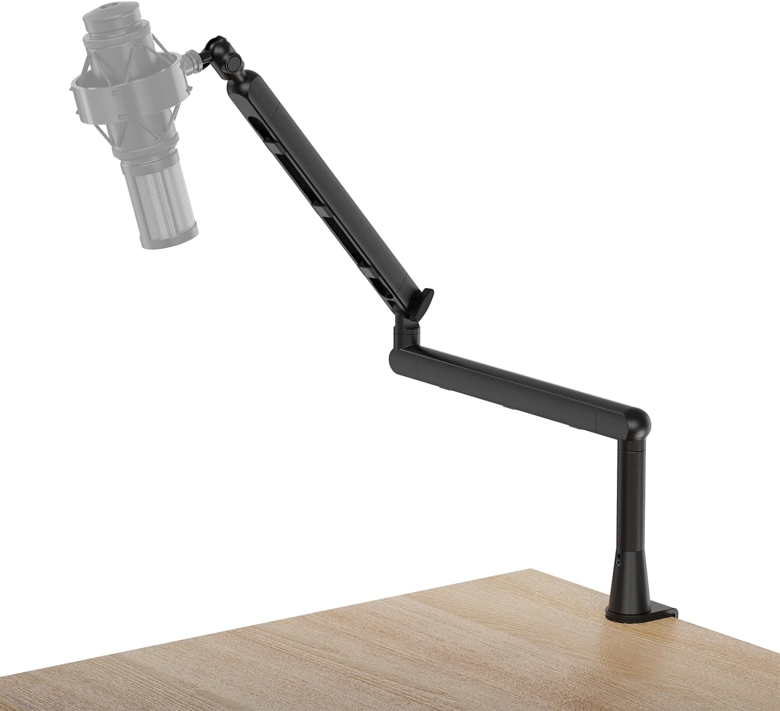 Amazon.com: Mic Arm Low Profile, Heavy Duty Microphone Boom Arm, 360 ...
