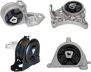 Amazon.com: Auto Buffy Motor & Trans Mount 4PCS Fit 2003 Chrysler Voyager 2.4L/2003-2007 Dodge ...