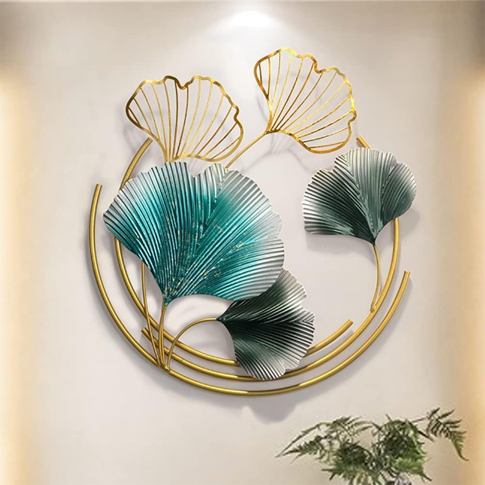 Ginkgo Wall Sculpture Metal Art Wall Decor Metal Ginkgo Leaves Biloba ...