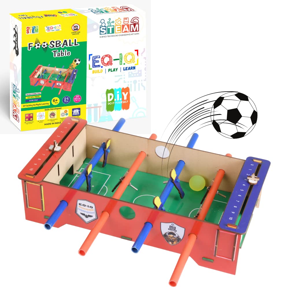 Buy FunBrigade DIY Mid-Sized Foosball Mini Football Table Soccer Game ...