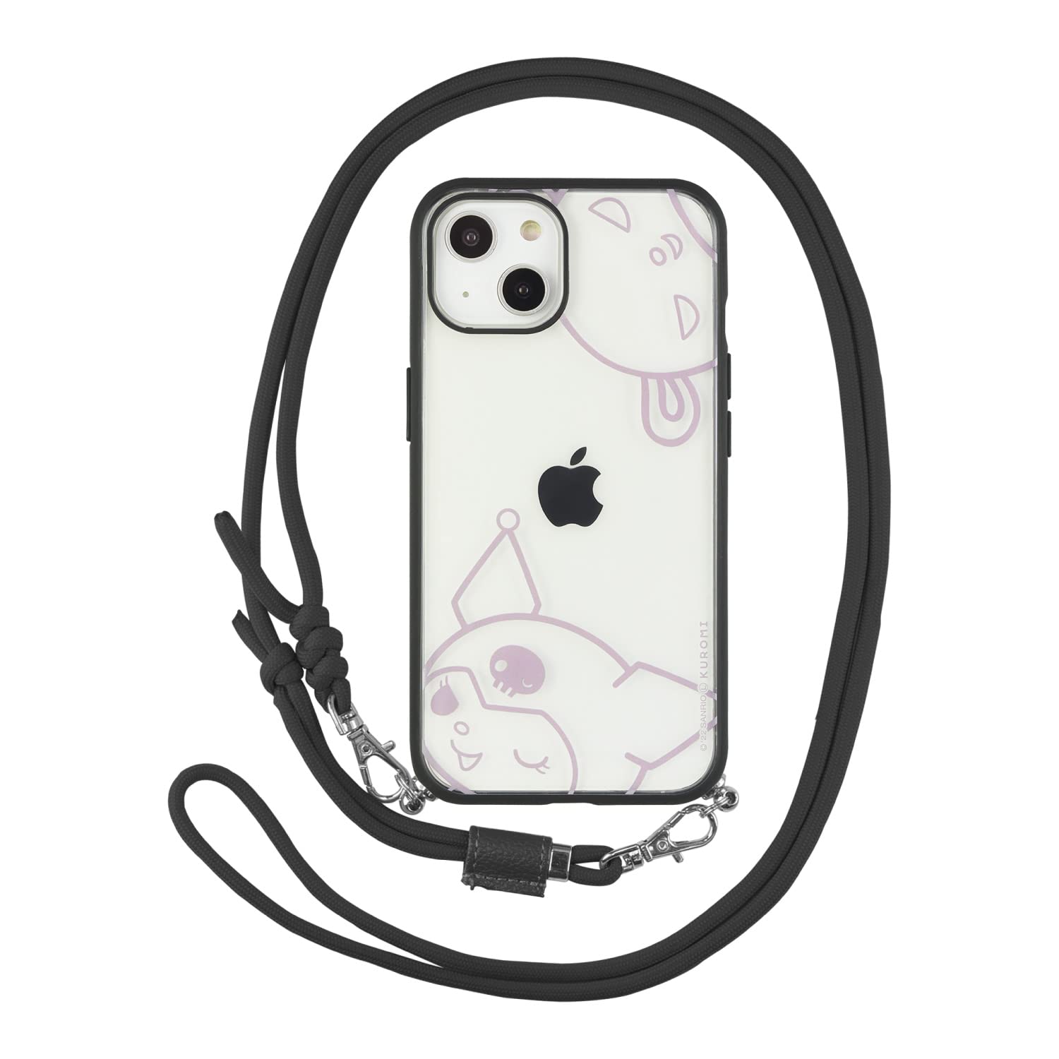 Amazon.co.jp: グルマンディーズ サンリオキャラクターズ IIIIfit Loop iPhone 14 / 13 (6.1インチ) 対応 ケース クロミ SANG-264KU ...