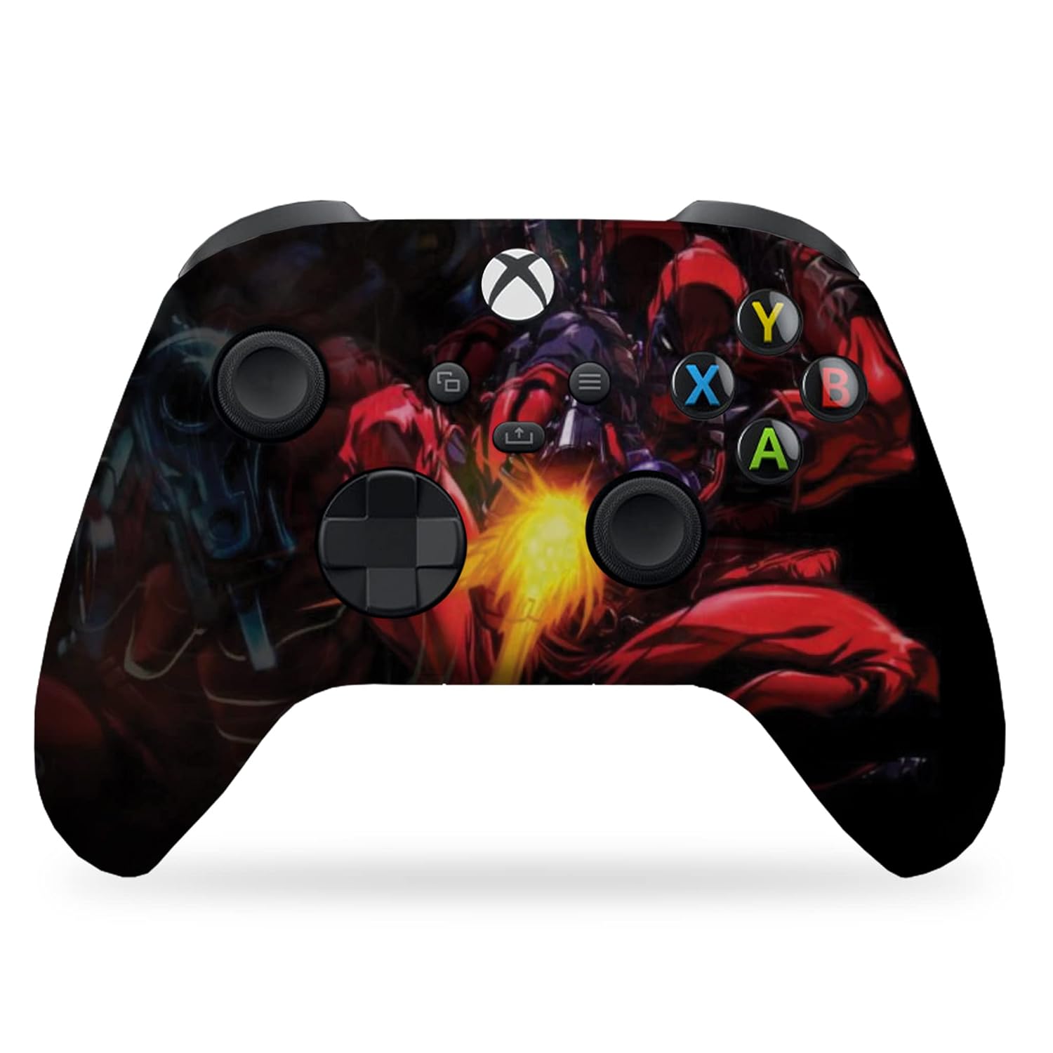 Amazon.com: DreamController Deaddpool Shot Red Custom X-box Controller ...