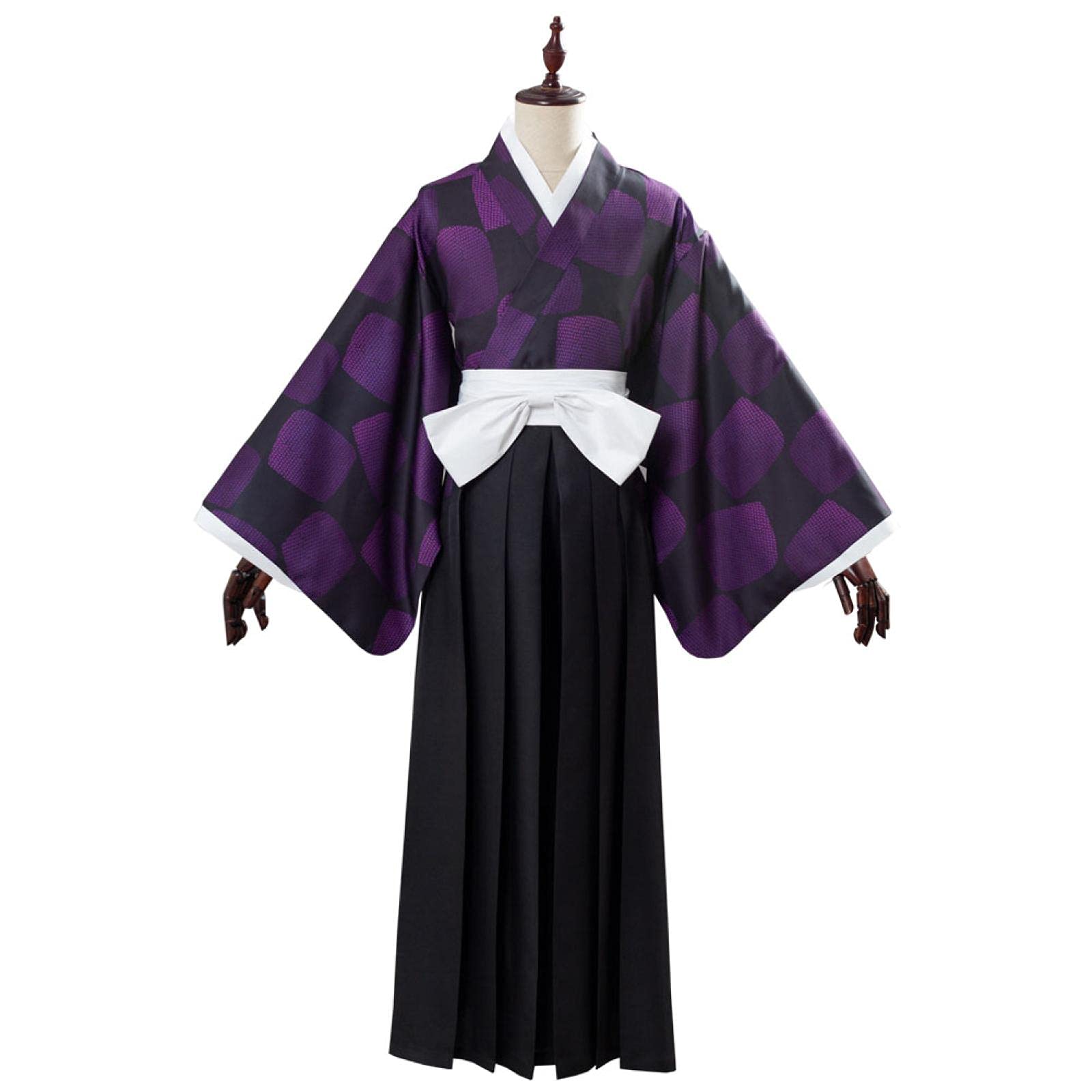 Buy WSJDE Demon Slayer: Kimetsu no Yaiba Cosplay Kokushibou Costume ...