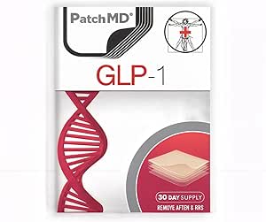 Amazon.com: PatchMD GLP-1 Patch - 30 Days Supply : Health & Household