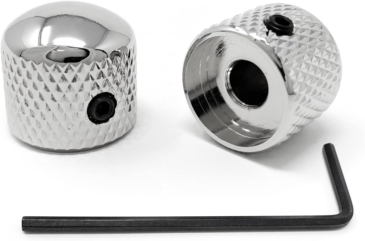 Amazon.com: Vintage Forge Nickel Metal Rounded Dome Knobs compatible ...