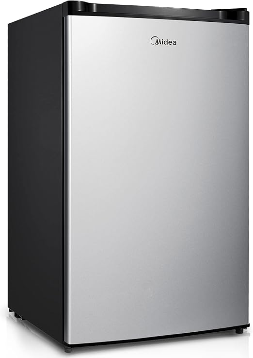 Amazon.com: Midea WHS-160RSS1 Single Reversible Compact Refrigerator, 4 ...