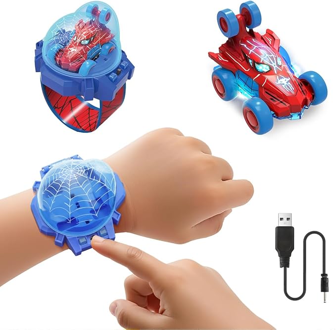 Amazon.com: Givzan Spider Toy for Boys, Remote Control Watch Toy for ...