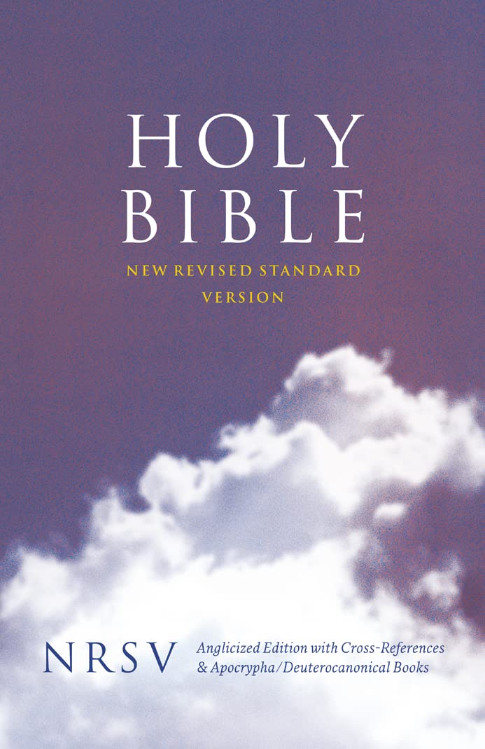 Holy Bible: New Revised Standard Version (NRSV) Anglicised Cross ...