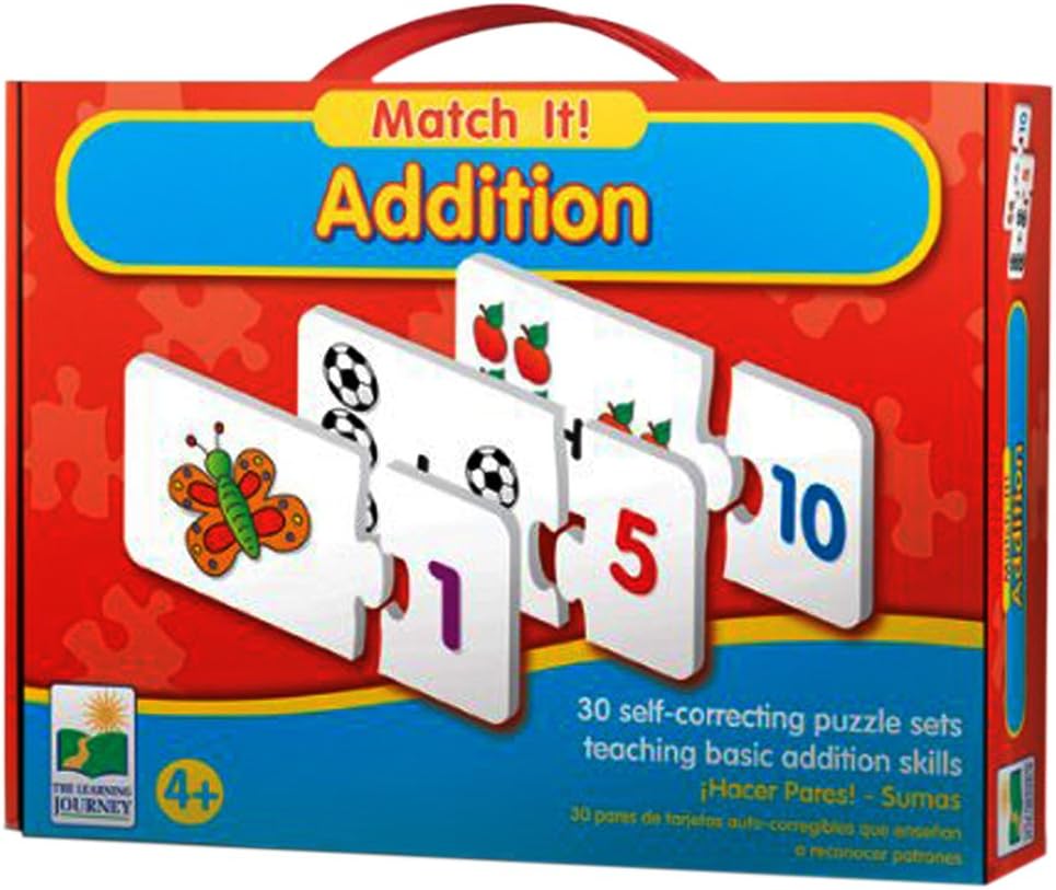 The Learning Journey Match It! Addition : Amazon.com.mx: Juguetes y Juegos