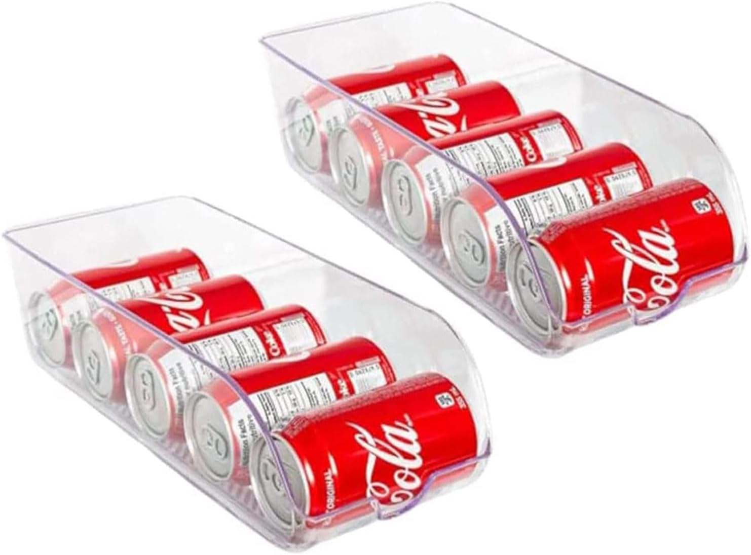 Amazon.com: Clear Plastic Canned Food & Soda Can Fridge & Pantry ...