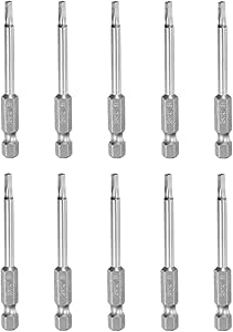 Amazon.com: HARFINGTON 10Pcs SQ1 Square Head Screwdriver Bits 1/4 Inch ...