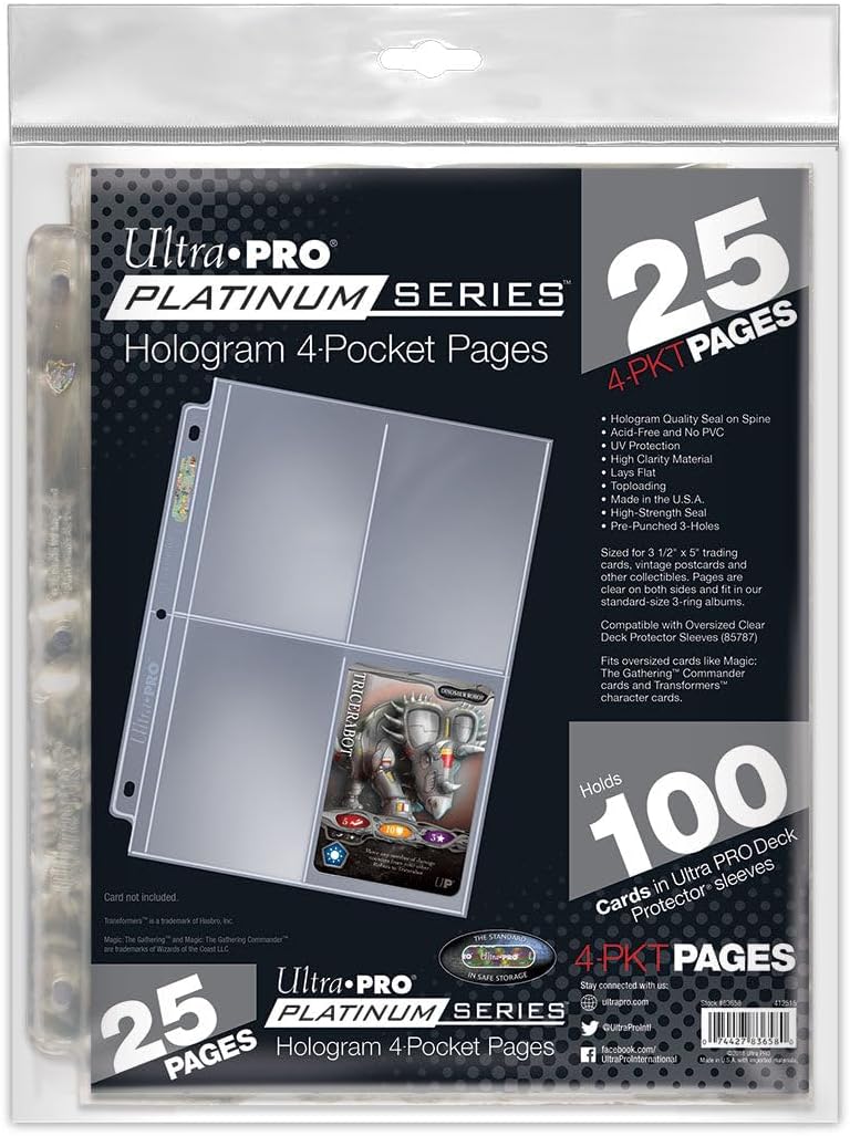 Amazon.com: Ultra Pro 83658, Clear : Toys & Games