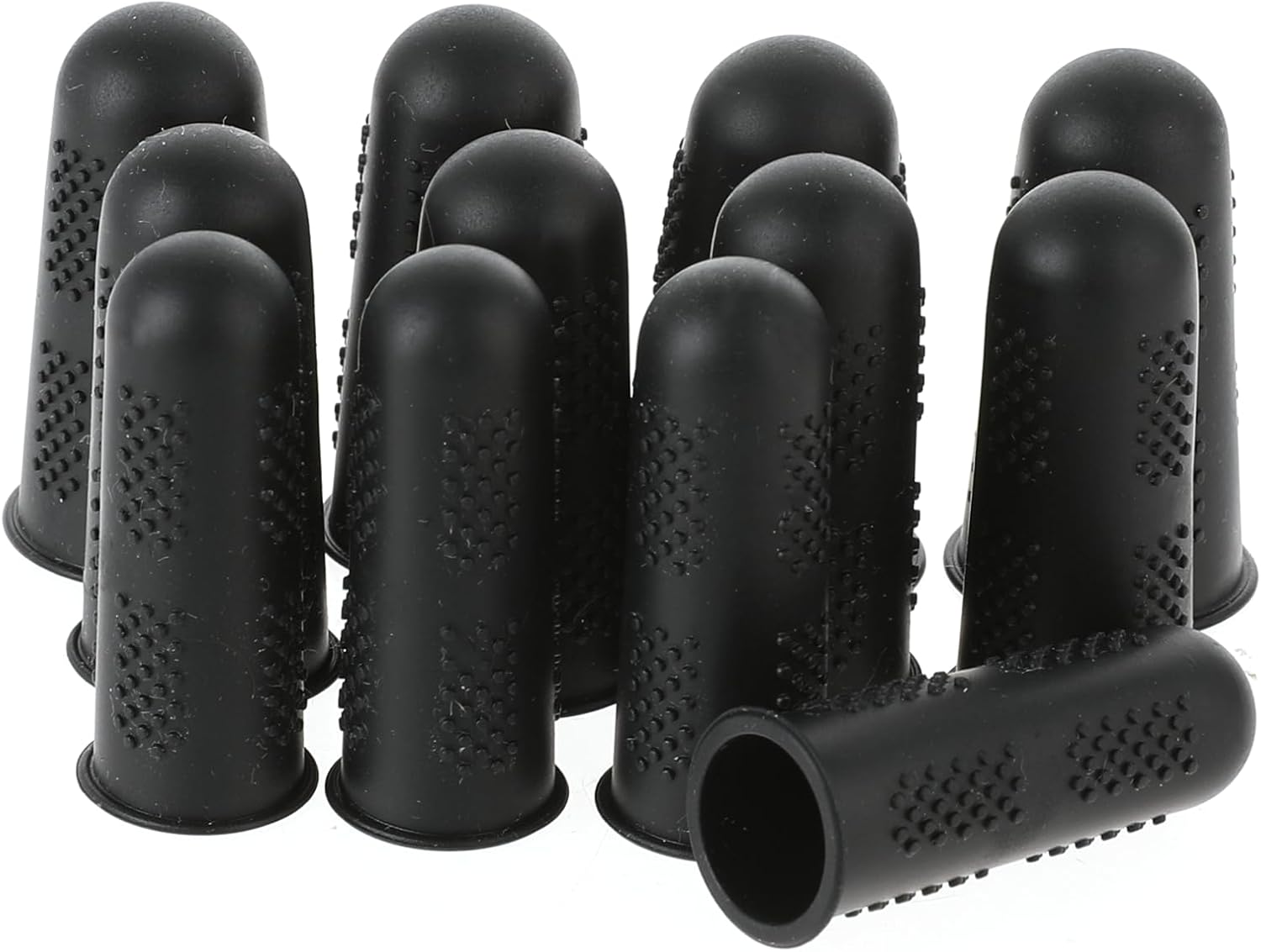 Amazon.com : Silicone Finger Protectors, 12Pcs 3 Sizes Rubber Fingers ...