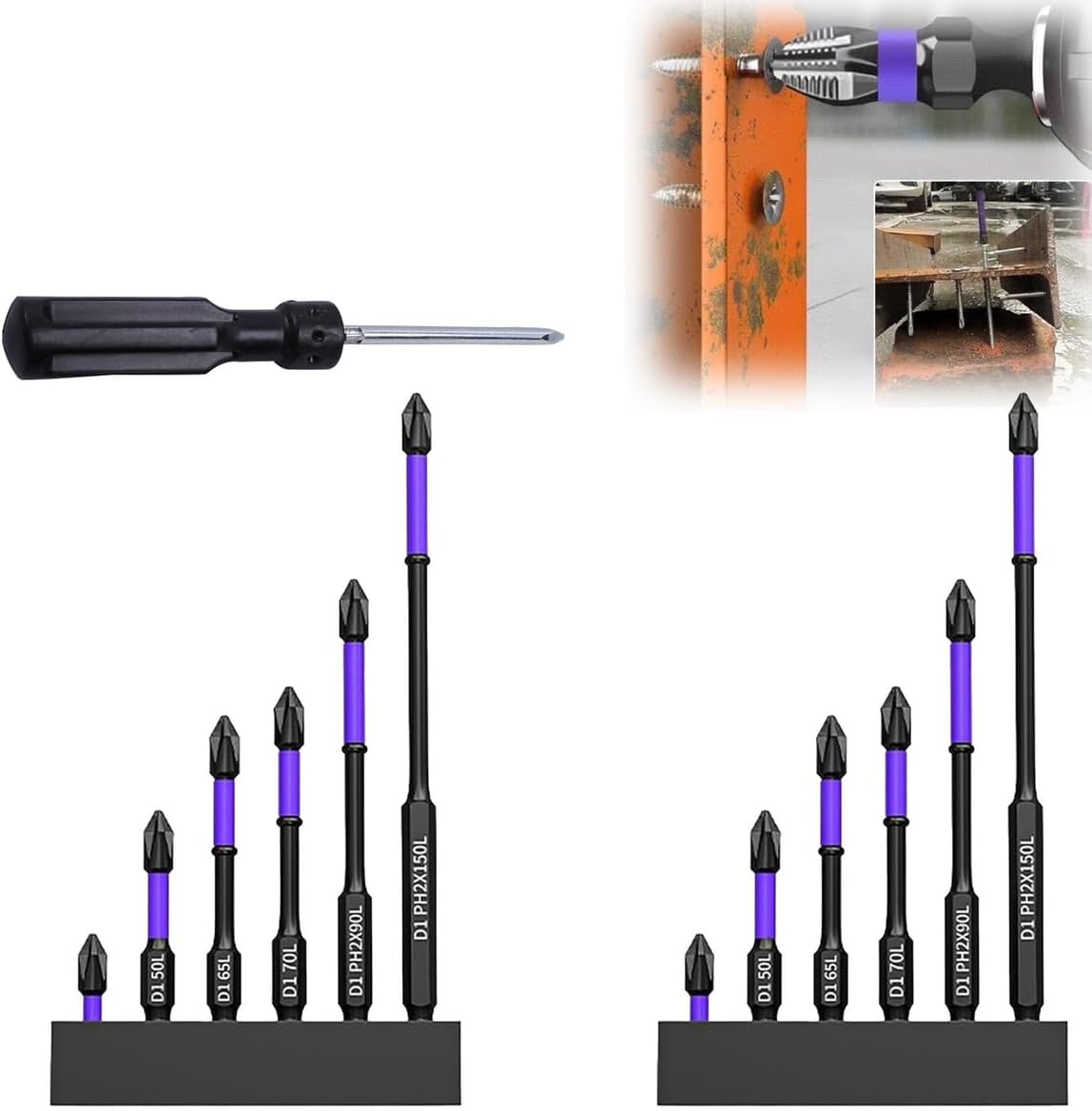 Upgraded High Hardness and Strong Magnetic Bit, Anti-Shock Strong ...