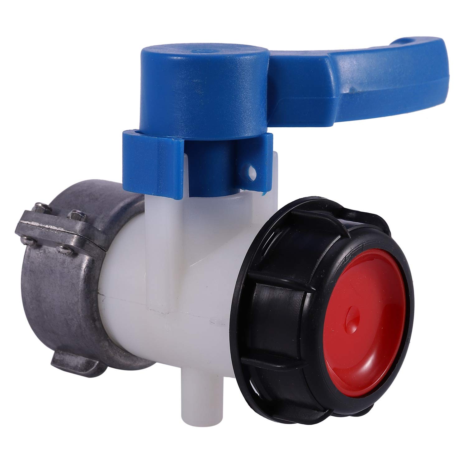 Buy Tuneway IBC Tank Container 62mm Ball Valve DN40 with Free Turning ...