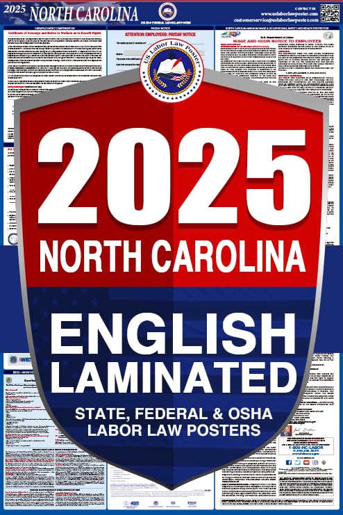 Amazon.com: 2025 North Carolina NC All-in-One Workplace Compliance ...