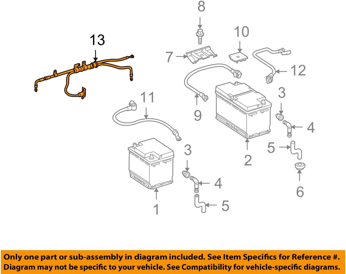 Amazon.com: Genuine Mercedes-Benz Cable 221-540-33-35 : Automotive